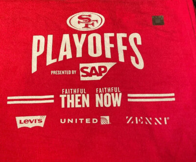 SF 49ers Playoffs Rally Towel vs Green Bay NFC Championship SGA 1/19 ...