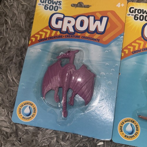 MAGIC GROW CREATURE PTERODACTYL STINGRAY DINOSAUR TOY GROW TO 600% IN ...