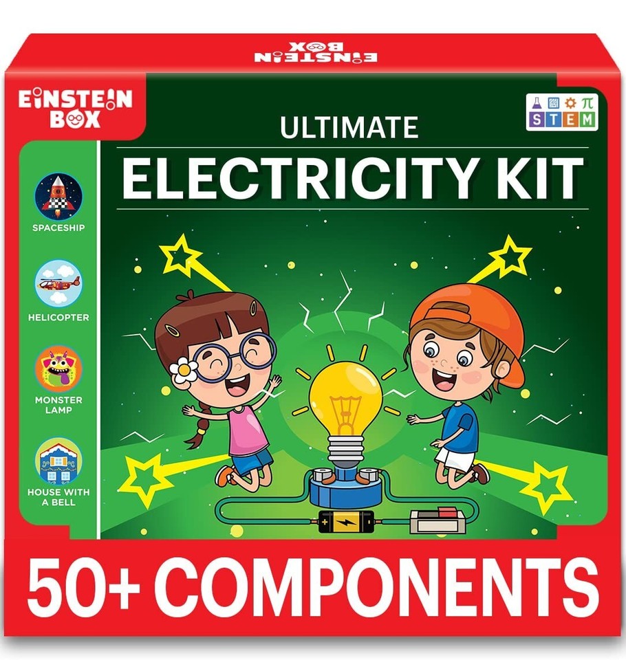 Ultimate Electricity Kit for Kids Age 6-14 Learning and Education ...