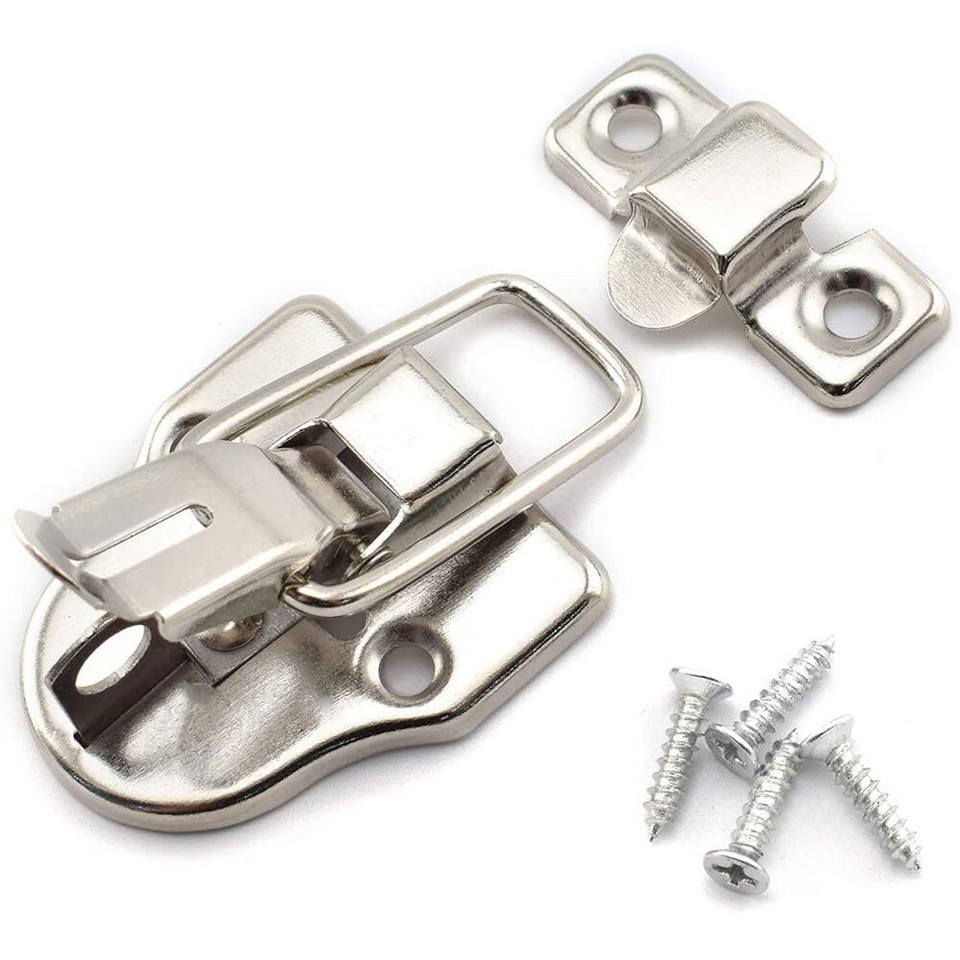 4X Tool Box Lock Clasp with Screws Toggle Latch Buckle For Jewelry Box ...