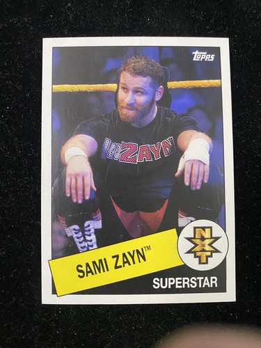 2015 Topps Heritage WWE Sami Zayn Base NXT Card #108 | eBay