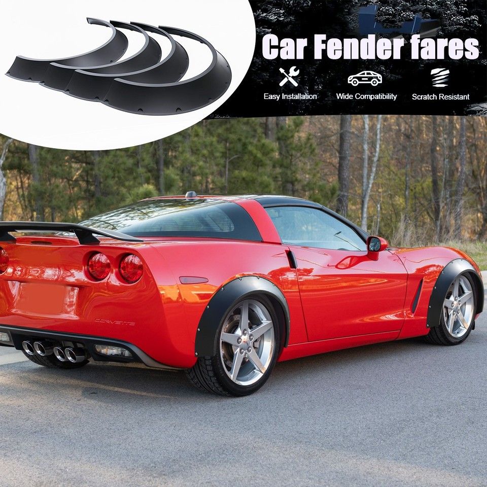 4Pcs 840mm For NIssan Versa Car Fender Flares Wide Body Wheel Arches ...