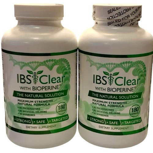 2 Bottles. IBS Clear With Bioprene UnflavoredUnit 360 Count | eBay