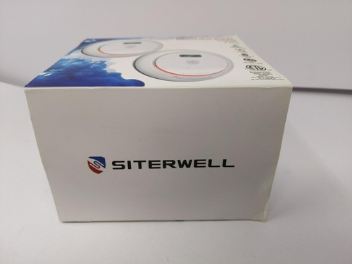 Siterwell Smoke Alarm And Carbon Monoxide Detector With Lcd Display, Dual Sensor | eBay
