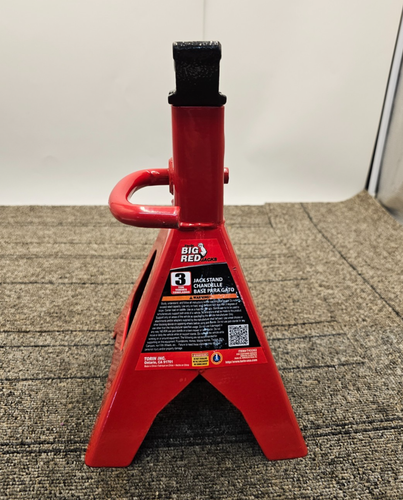BIG RED 3 Ton (6,000 lb) Capacity T43202 Torin Steel Jack Stand Red ...