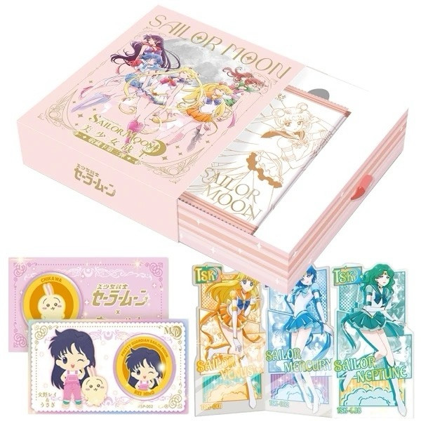 Sailor Moon Trading Card Game 13 Pack Collector CCG Booster Box Moon ...