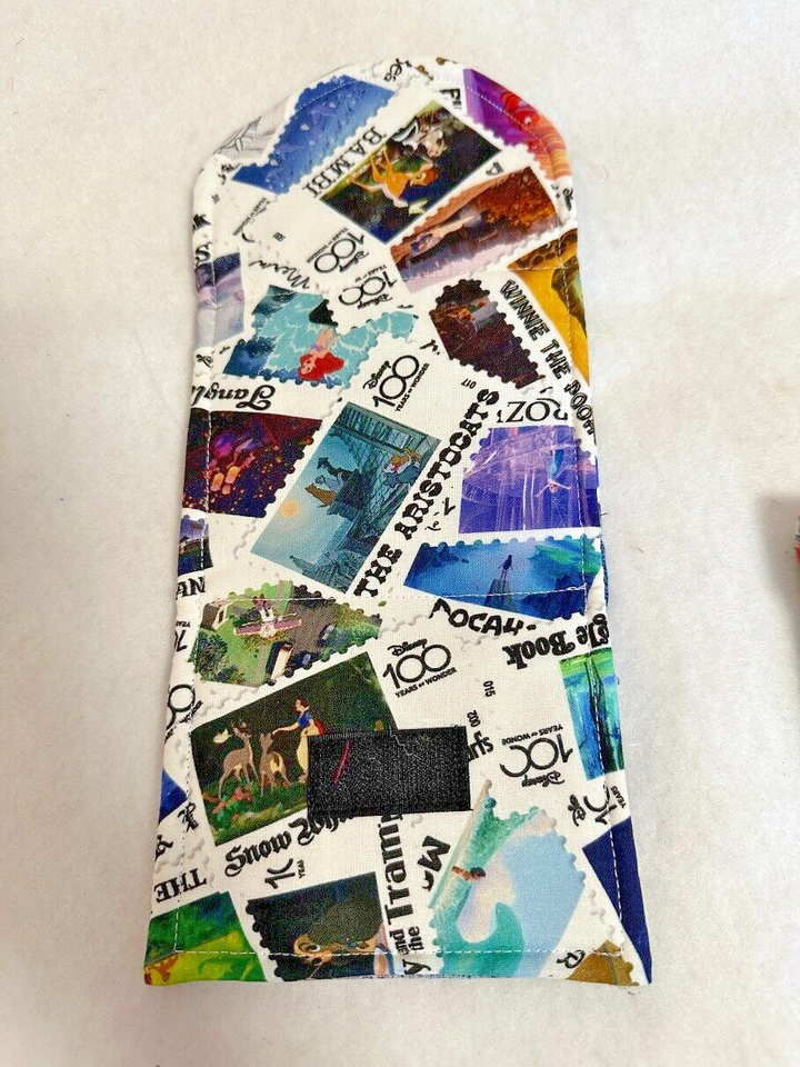 Handmade Disney Classic Movies Cotton Fabric trifold quilted wallet ...