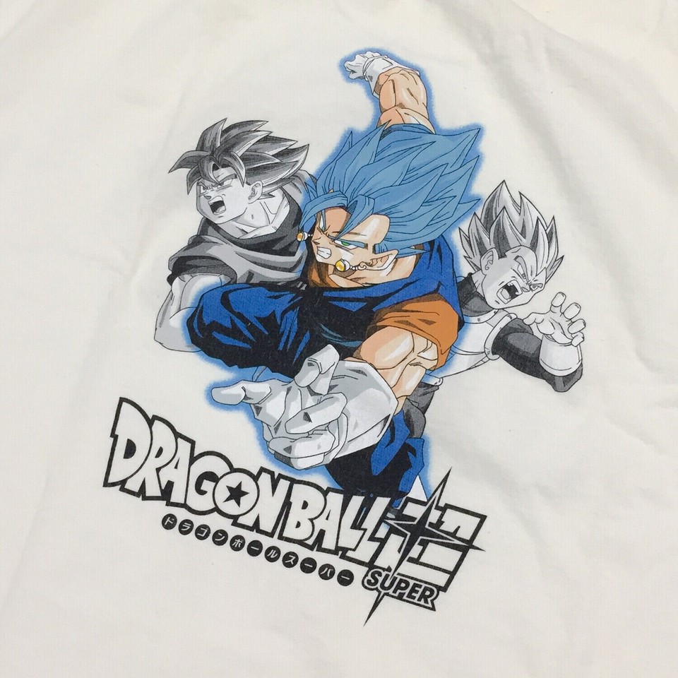 Dragon Ball Super DBZ 2016 Tee Shirt Vegito Super Saiyan Blue Vintage ...
