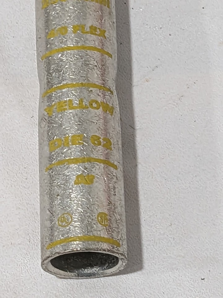 ILSCO Butt Splice Terminal: Crimp-On Connection, 250 MCM 54813 | eBay