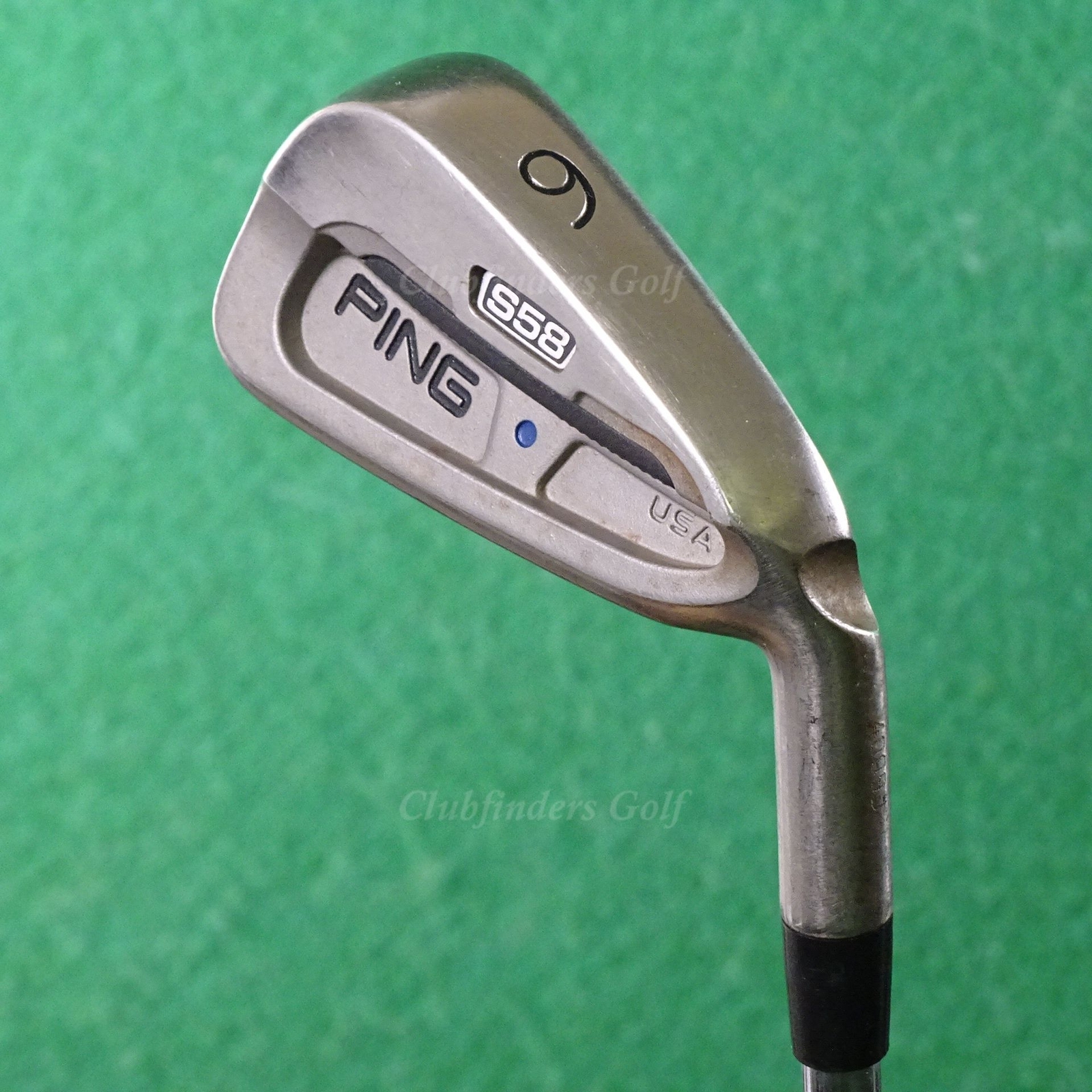 Ping S58 Blue Dot Single 6 Iron Cushin Z-Z65 Steel Stiff | eBay