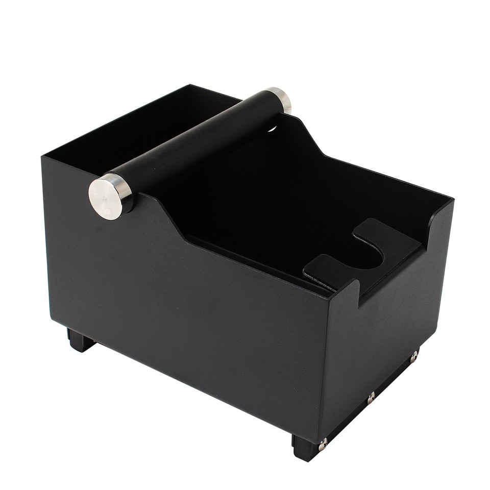 Espresso Coffee Grounds Knock Box W/Coffee Tamping Base Powder Residue ...