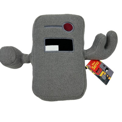 Bunk Bots Ninja Servo Robot 8" plush Gray NWT | eBay
