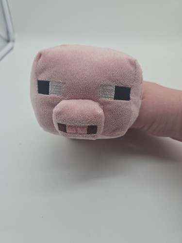 Minecraft Pink PIG 6" Plush Stuffed Animal Toy Mojang 2013 Plush Mini ...