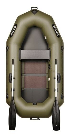 BARK Schlauchboot 1-3 Personen 190-300 cm Paddelboot Ruderboot ...