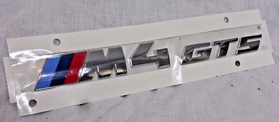 BMW Brand OEM F82 M4 GTS Original Trunk Badge Rear Emblem Brand NEW | eBay