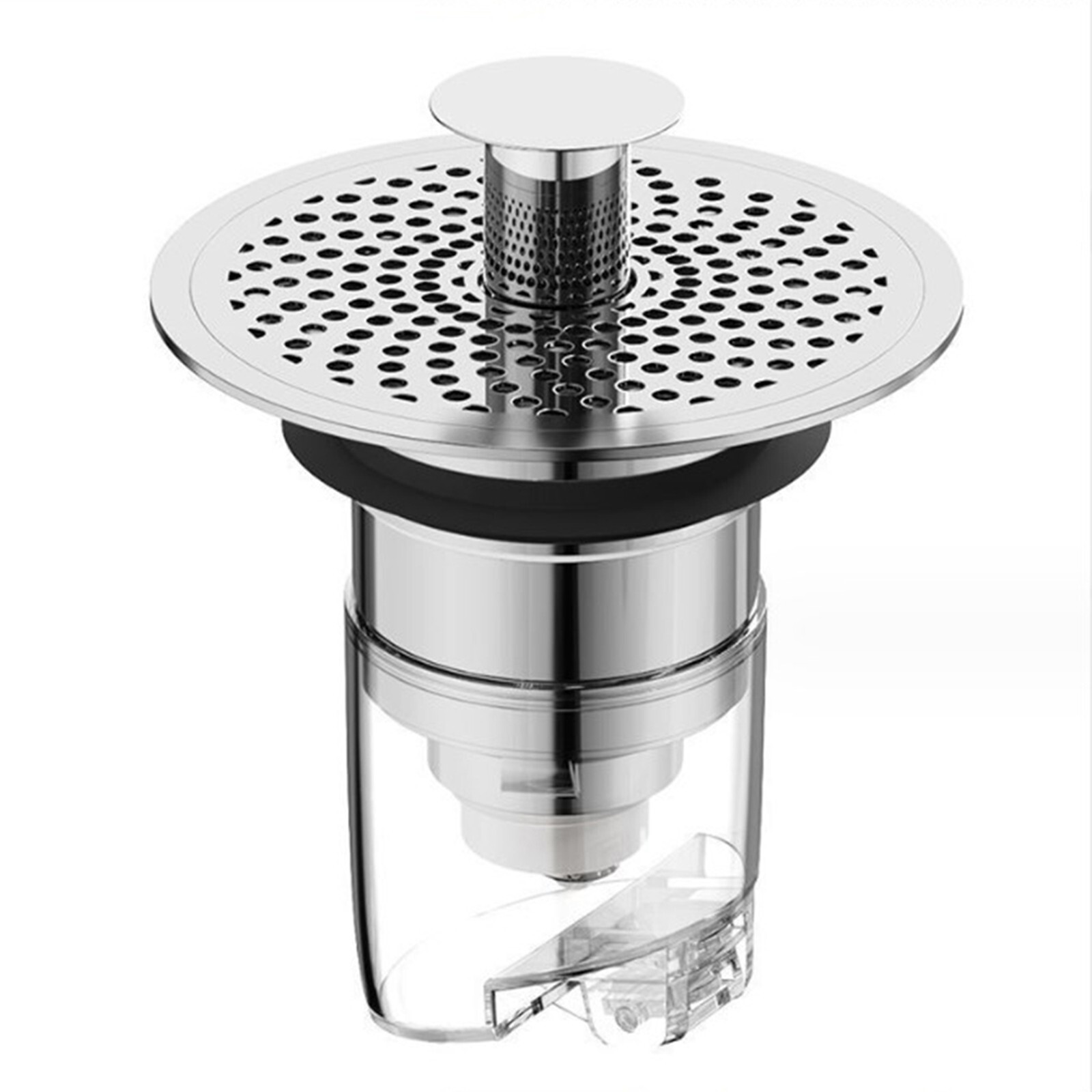 Invisible Large Displacement Floor Drain for Efficient Bathroom ...