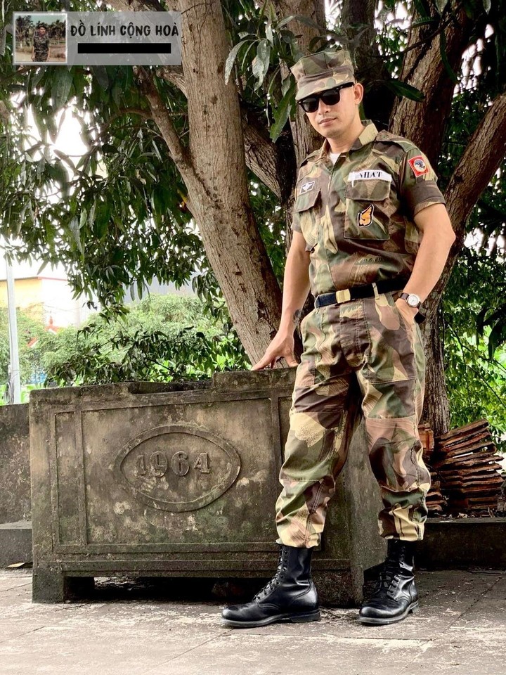 SOUTH VIETNAM BLOODCAKE CAMO ARVN AIRBORNE RANGER UNIFORM - CUSTOM ...