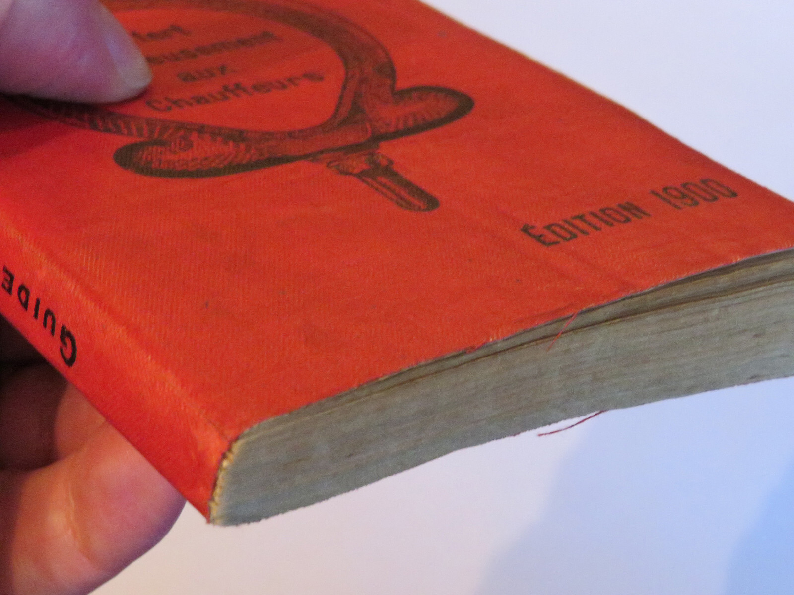 1st edition Michelin Guide 1900 (Guide Michelin 1900). ORIGINAL 125 ...