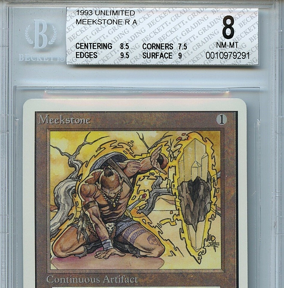 MTG Unlimited Meekstone BGS 8.0 (8) NM/MT Card Magic Amricons 9291 | eBay