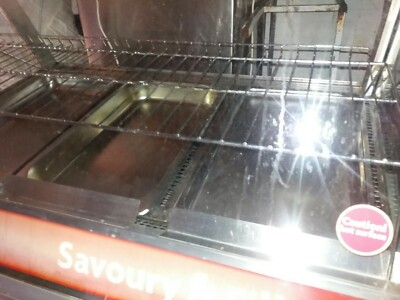 PARRY commercial chicken hot holding Humidified Chicken Display Warmer ...