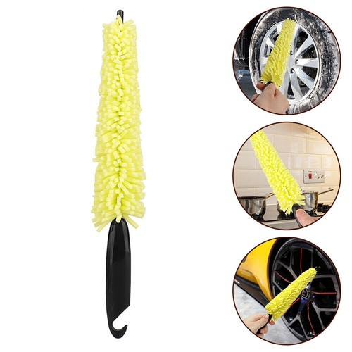 Effective Scrub Brush for Tire and Rim Cleaning No More Scratches or ...