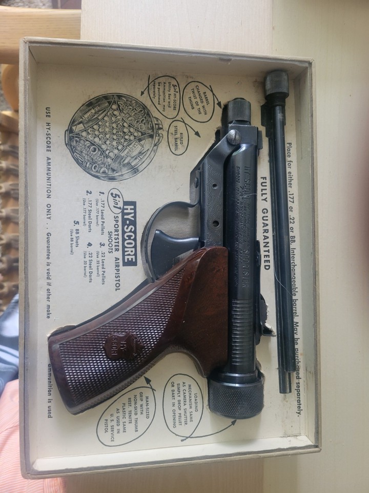 Hy Score Model 803 With Xtra Barrel. | eBay