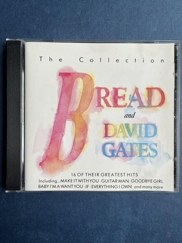 Bread + David Gates The Collection Used 16 Track Greatest Hits Best Of ...