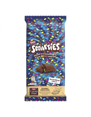 Nestle Smarties Block 180g x 12 | eBay Australia