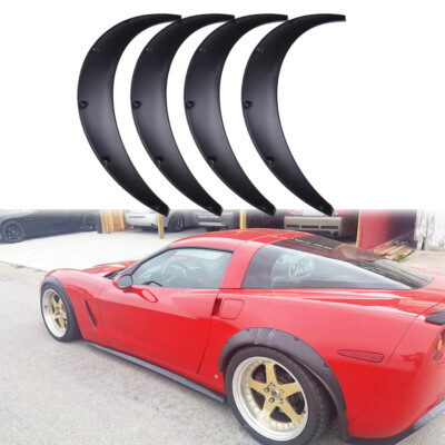 4.5" Fender Flares Flexible Wheel Arches Body Kit For Chevrolet ...