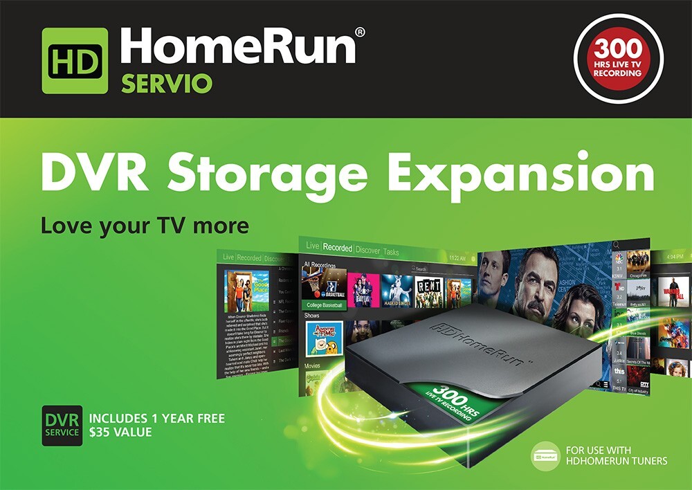 SiliconDust HDHomeRun SERVIO DVR Storage Module (HHDD-2TB) for sale ...