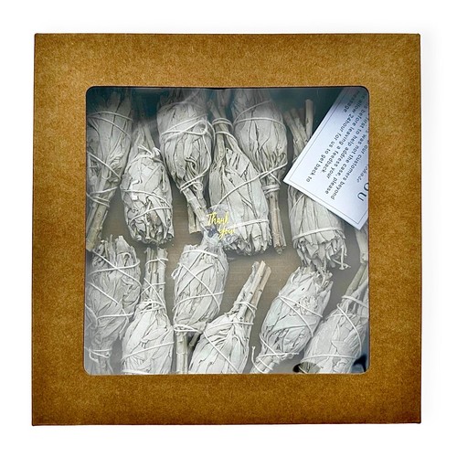 12 x White Sage Smudge Natural Meditation Sticks California Grown Bulk ...