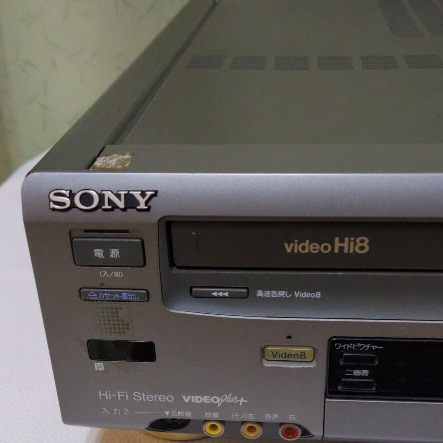 SONY WV-TW1 Hi8 8mm VHS VCR Video Deck Player Used from Japan | eBay UK