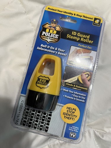 New As Seen TWO TV Bulbhead ID Guard Police Identity Protector Stamp ...