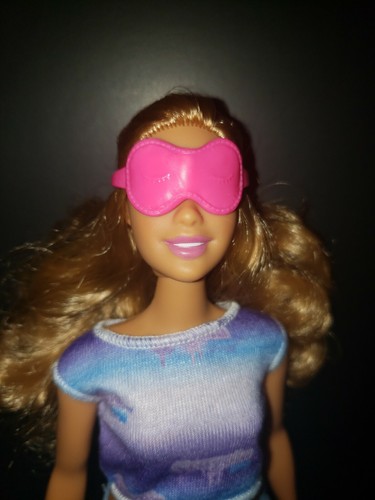 Barbie doll accessory PINK BEAUTY SLEEP EYE MASK | eBay