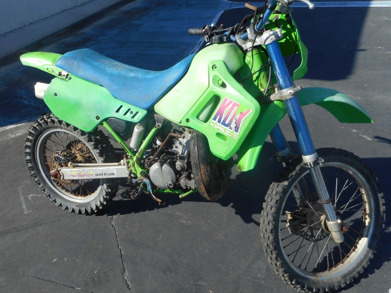 93 Kawasaki KDX200E Swing Arm Swingarm Rear Suspension KDX 200 E 1993 ...