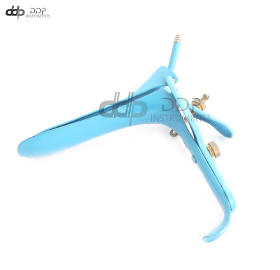 Blue Coated LEEP Graves Speculum Large Gynecology Surgical Instruments ...