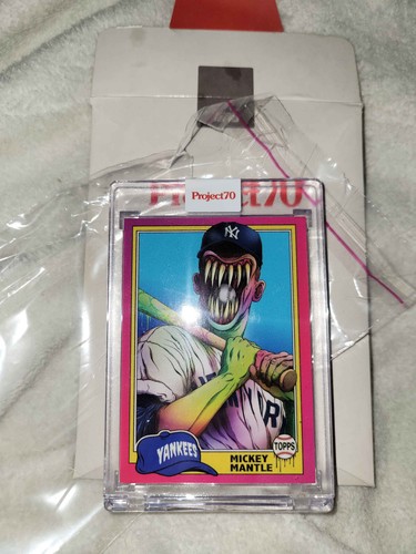 Mickey Mantle Topps Project 70 Alex Pardee #935 New York Yankees | eBay