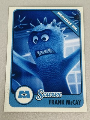 Rare Monsters Inc University Scare Card Scarer Frank McCay Disney Pixar ...