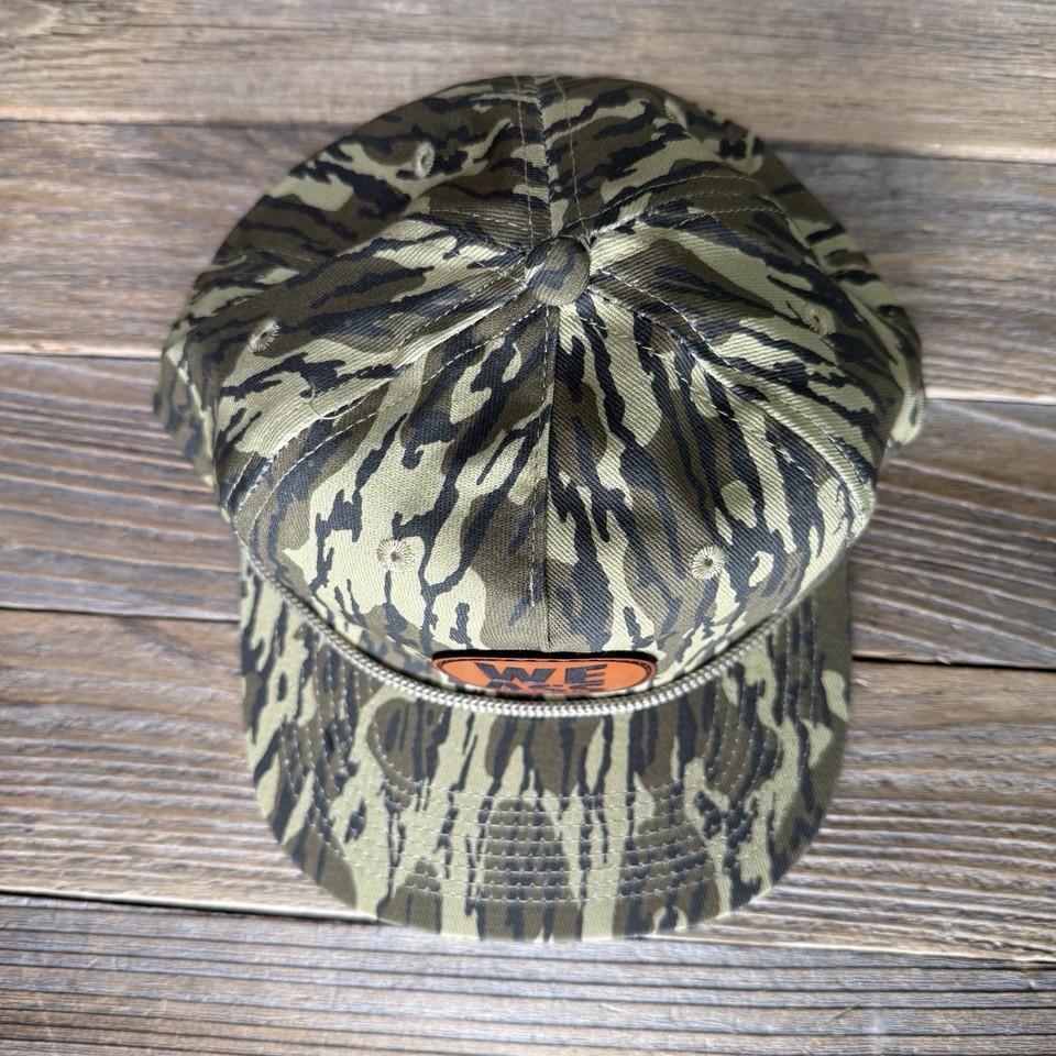TENNESSEE TITANS FOOTBALL, WE ASS Leather Patch Camo Rope Trucker Hat ...