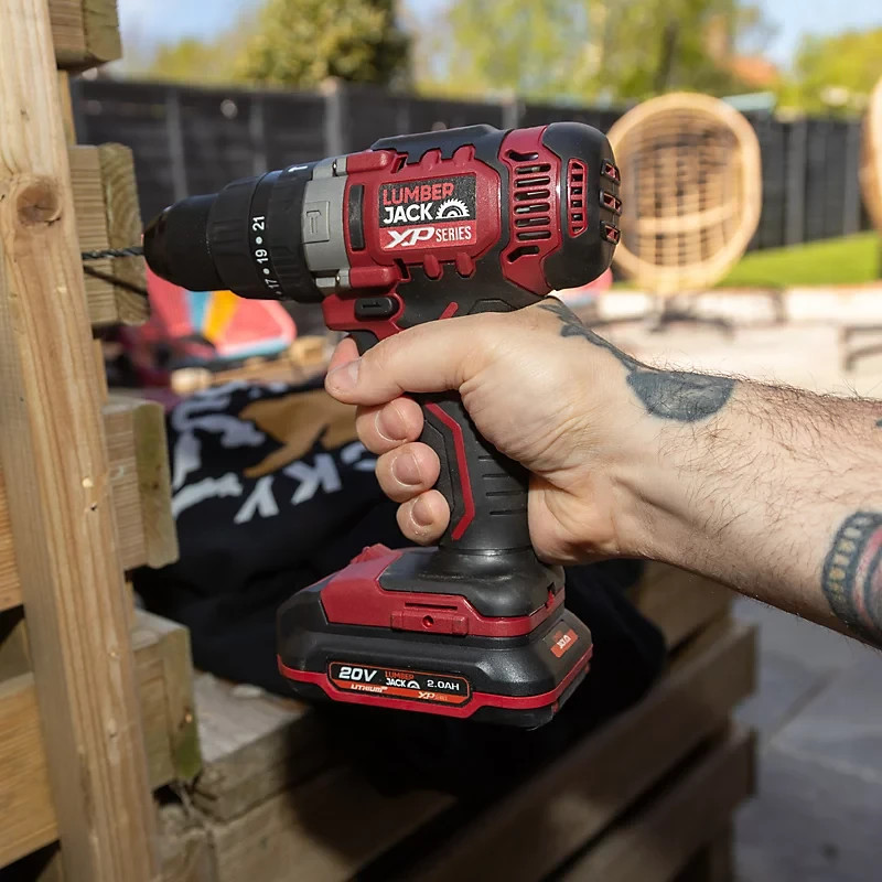 Lumberjack 20V Cordless Power Tools XP Range Drills Saws Nail Guns ...