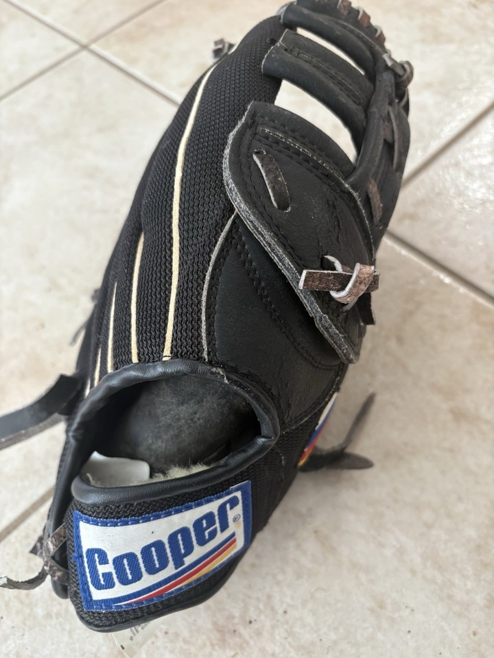 Cooper baseball leather glove with Easy Flex Pocket, 12 inch size Left ...