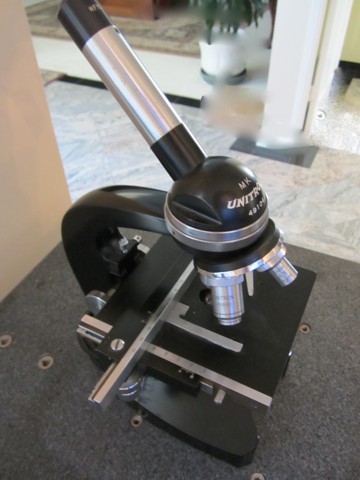 OPTICAL MICROSCOPE UNITRON MK as shown OPTICS #LOBBY | eBay