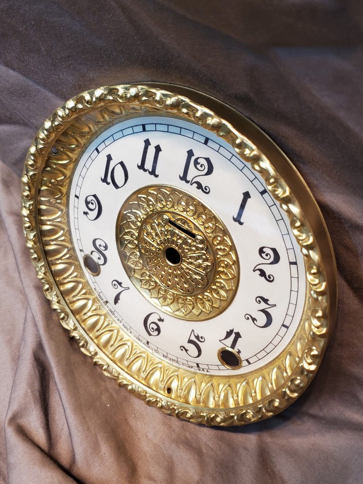 Restored Antique Ingraham Clock Dial and Bezel Refurbished | eBay