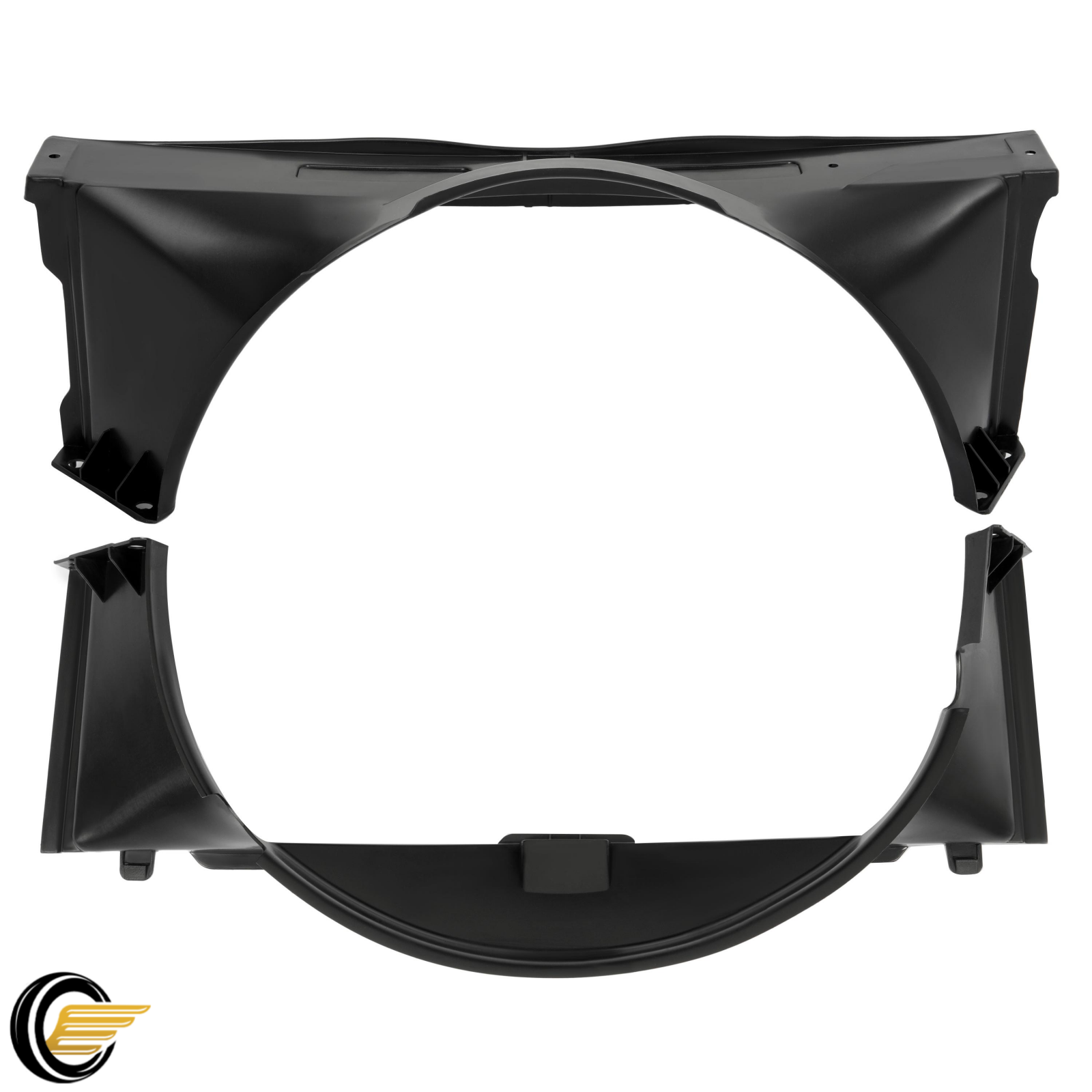 Upper & Lower Radiator Fan Shroud Set For Chevrolet S10 / Blazer ...