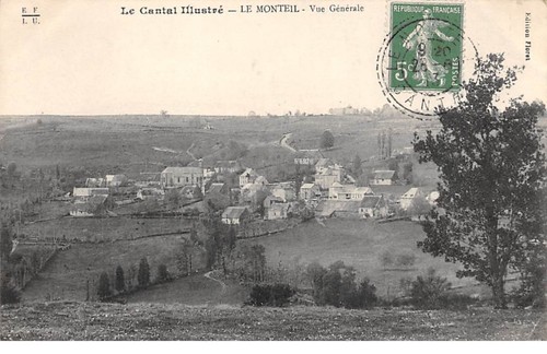 15 .n° 109585 . le monteil . vue generale . | eBay