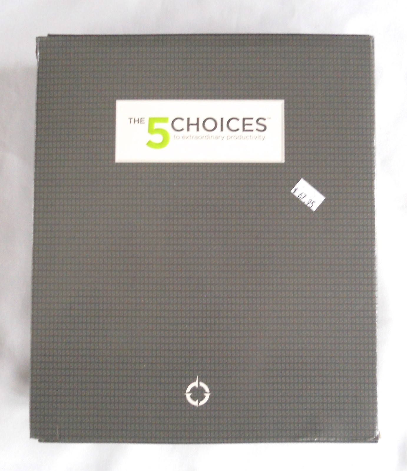 THE 5 CHOICES TO EXTRAORDINARY PRODUCTIVITY Kit FranklinCovey Box Set ...