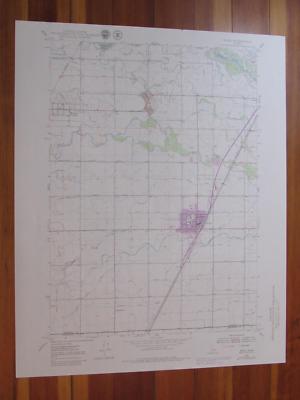 Rigby Idaho 1979 Original Vintage USGS Topo Map | eBay