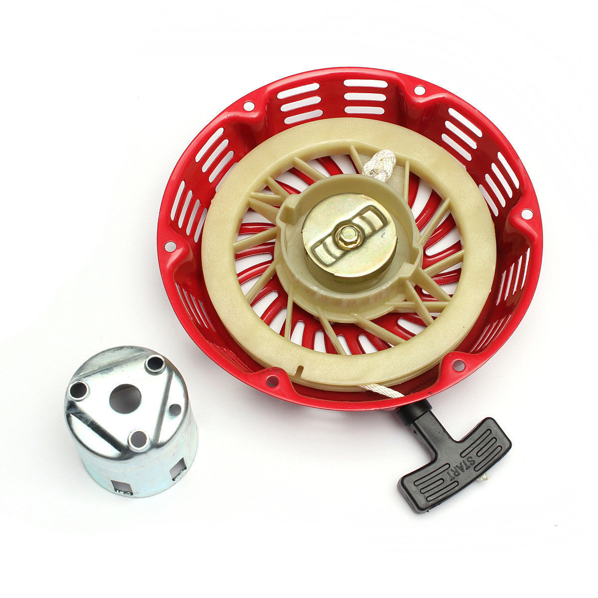 Recoil Pull Start Starter Assembly for Honda GX340 GX390 11HP 13HP ...
