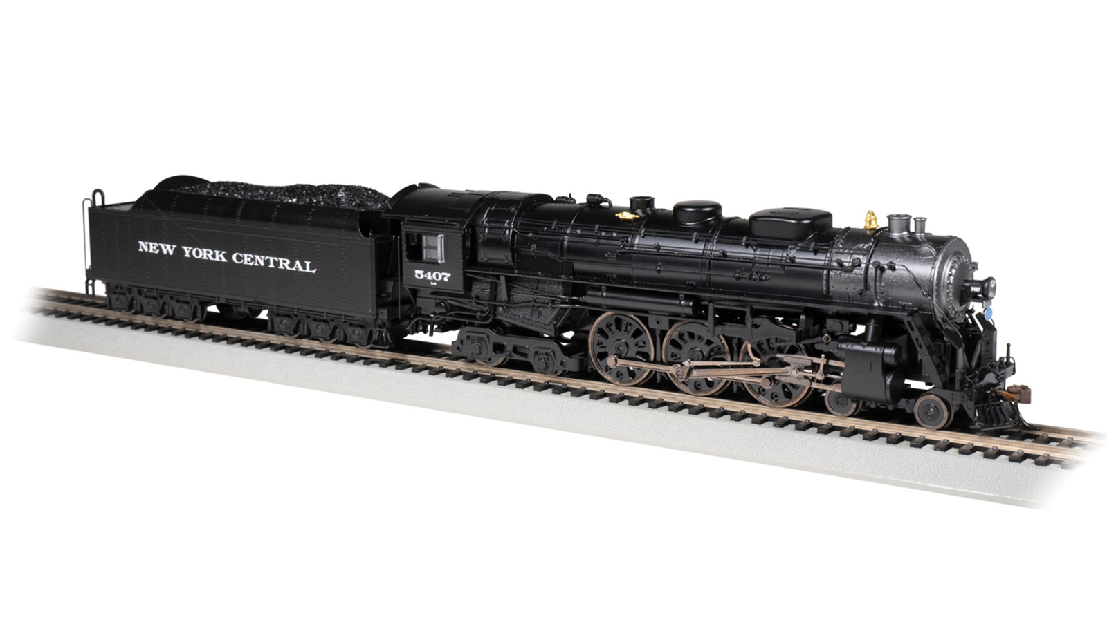 Bachmann 53601 4-6-4 J3A Hudson NY Central #5407 Steam Locomotive w/DCC ...