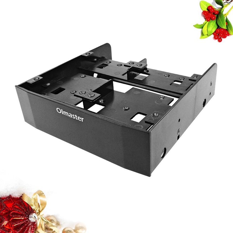 5.25 inch Bay Adapter SSD Holder Internal Hard Drive Mounting Bracket ...